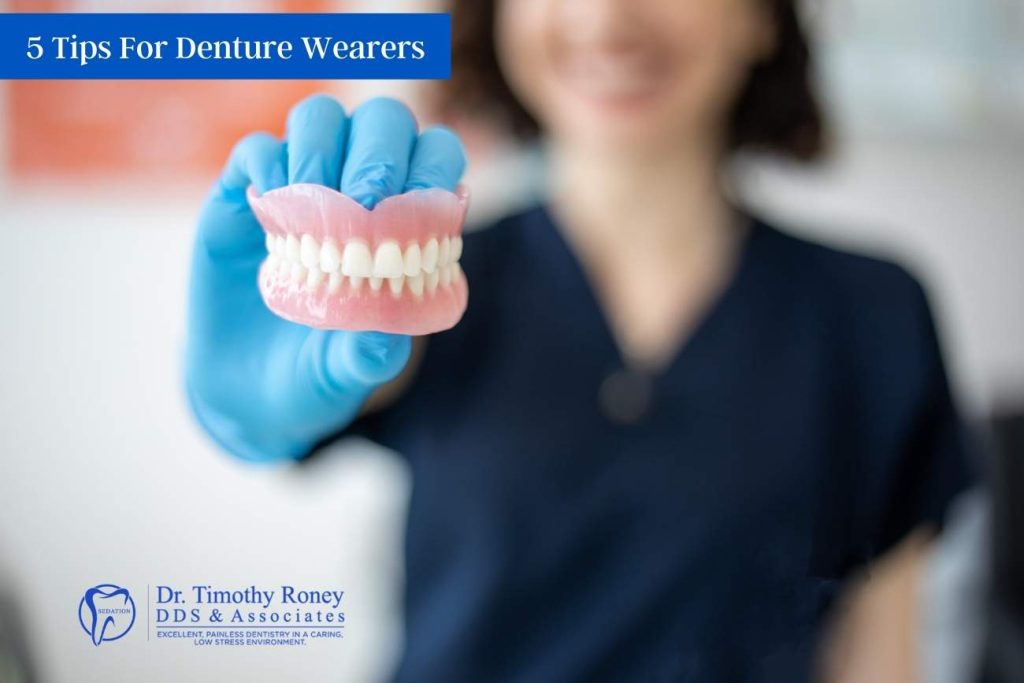 5 Tips for Denture Wearers - Dr Timothy Roney & Associates